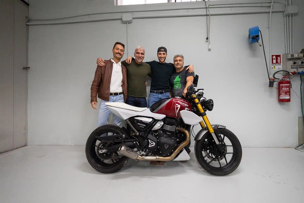 Por una buena causa: la Triumph Viper 400 creada en 2024 por el ...