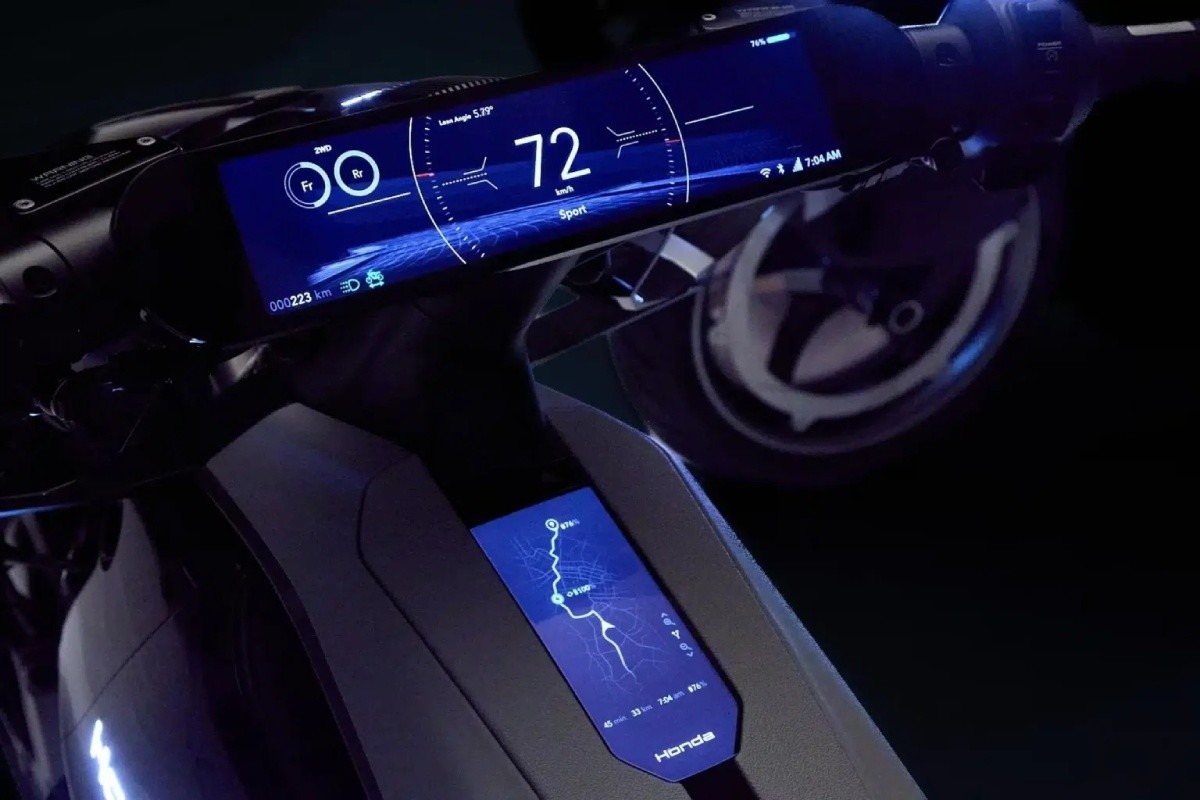 EV Outlier Concept: la moto eléctrica más alucinante de Honda ya es una realidad - Motofichas.com.mx