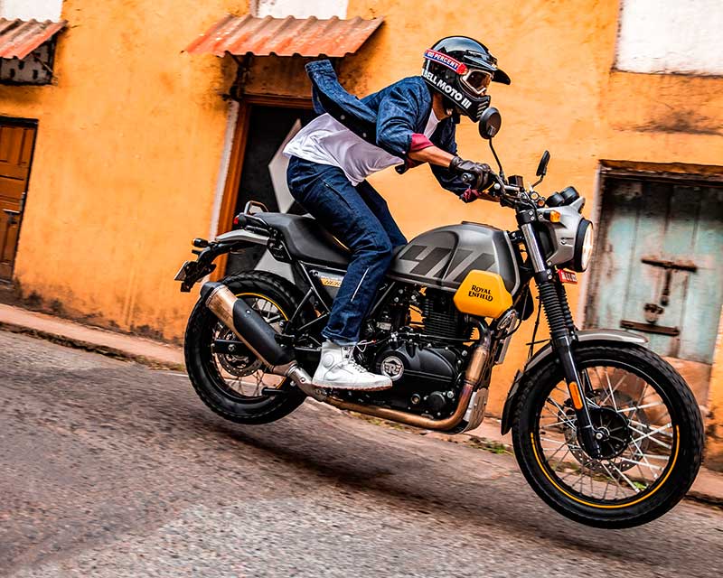 Ap rtala Hoy Mismo La Scram 411 De Royal Enfield Es Una Realidad En