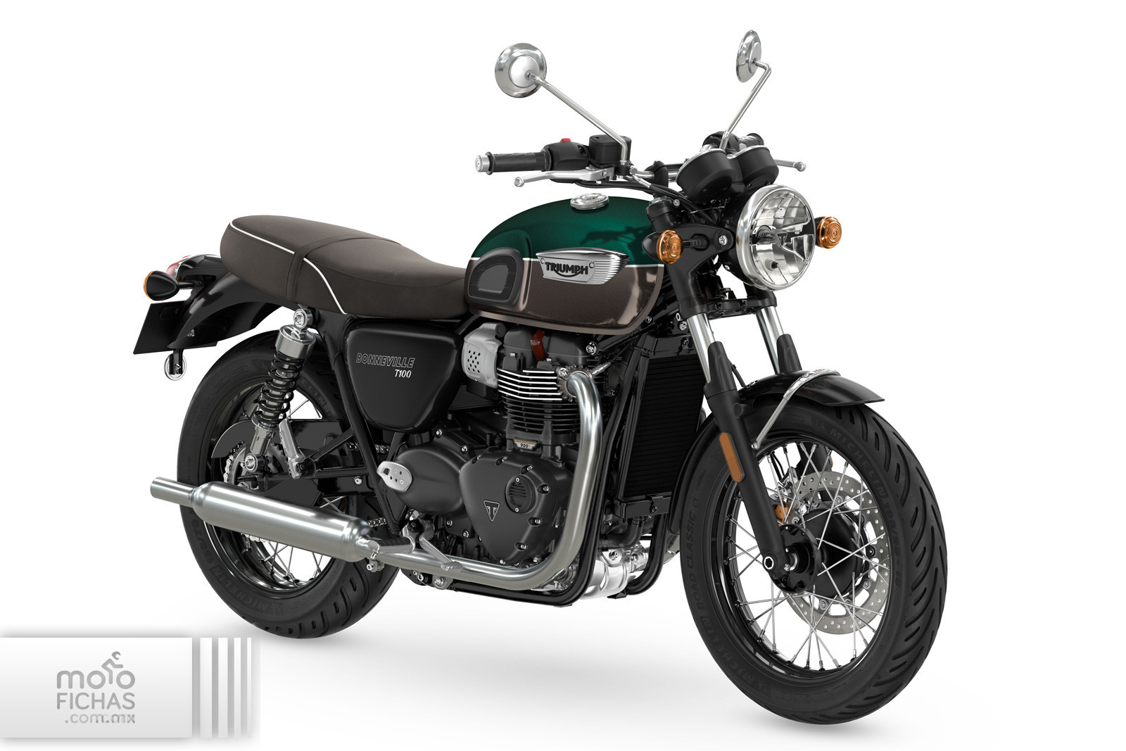 Triumph Bonneville T100 2024 - Precio, ficha técnica, opiniones y ofertas